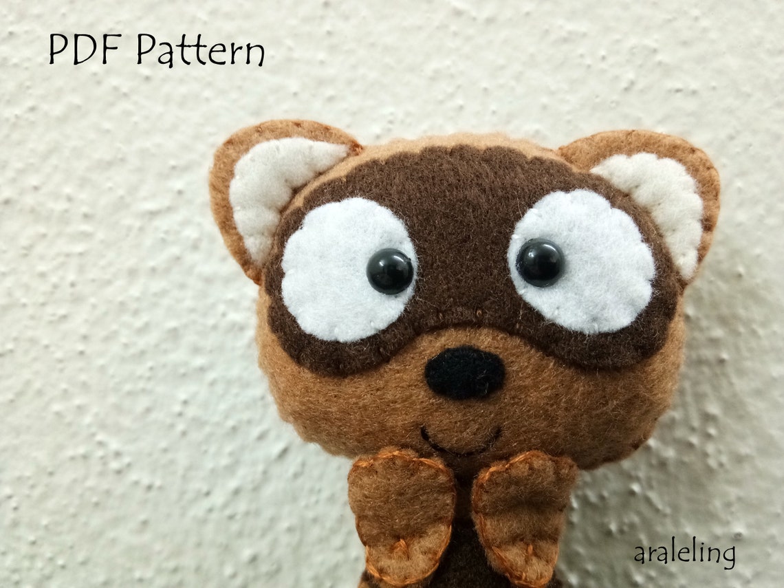 Ferret Plush PDF Pattern -instant Digital Download - Etsy