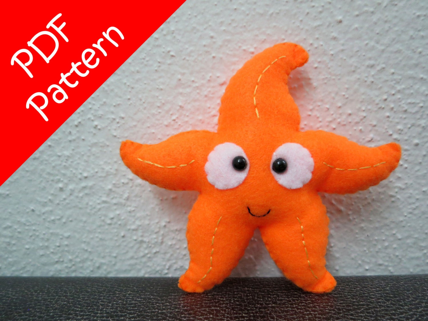 Starfish Plush PDF Pattern -instant Digital Download - Etsy