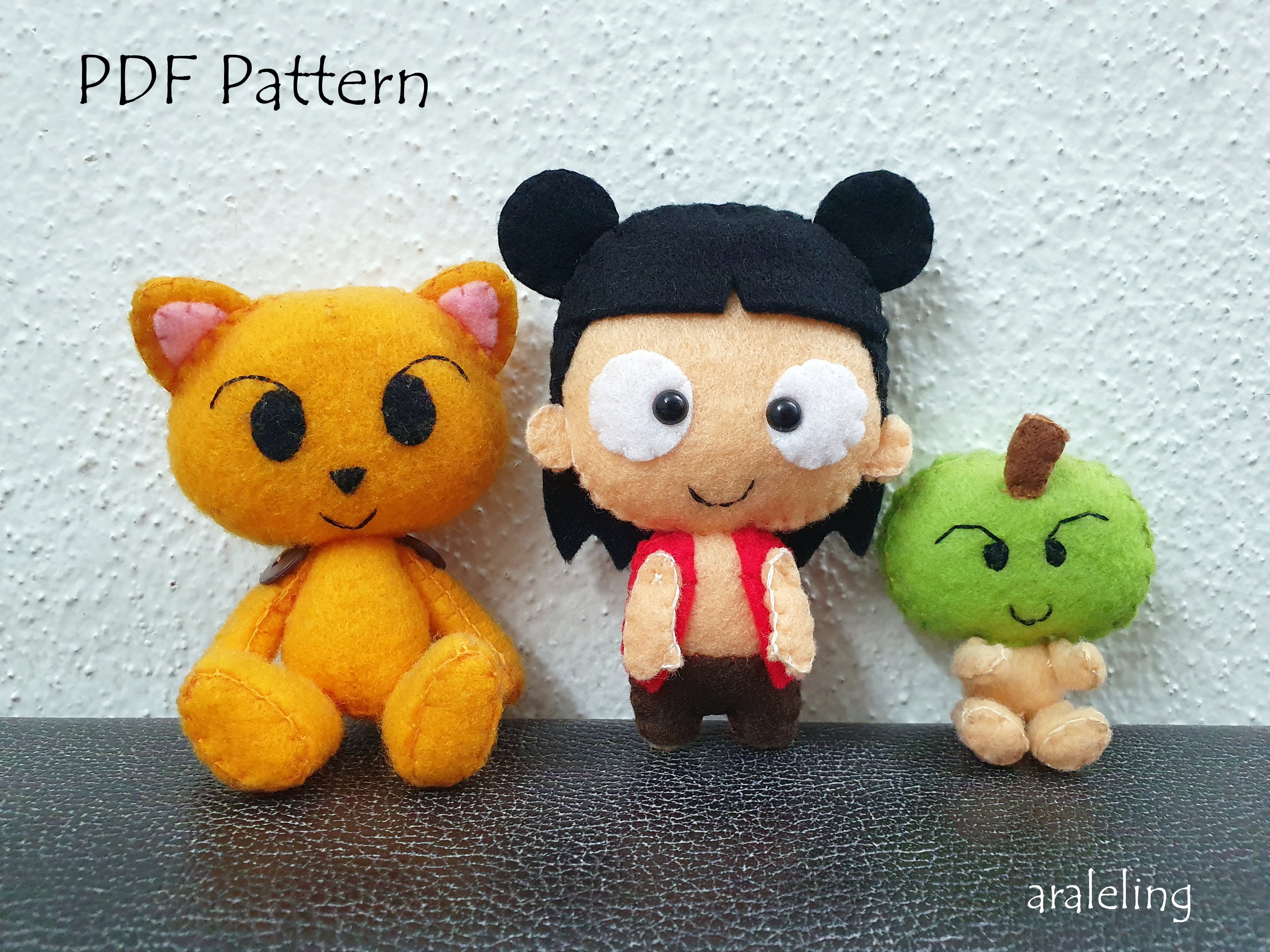 Nezha Inspired Plush PDF Pattern - Instant Digital Download - Etsy