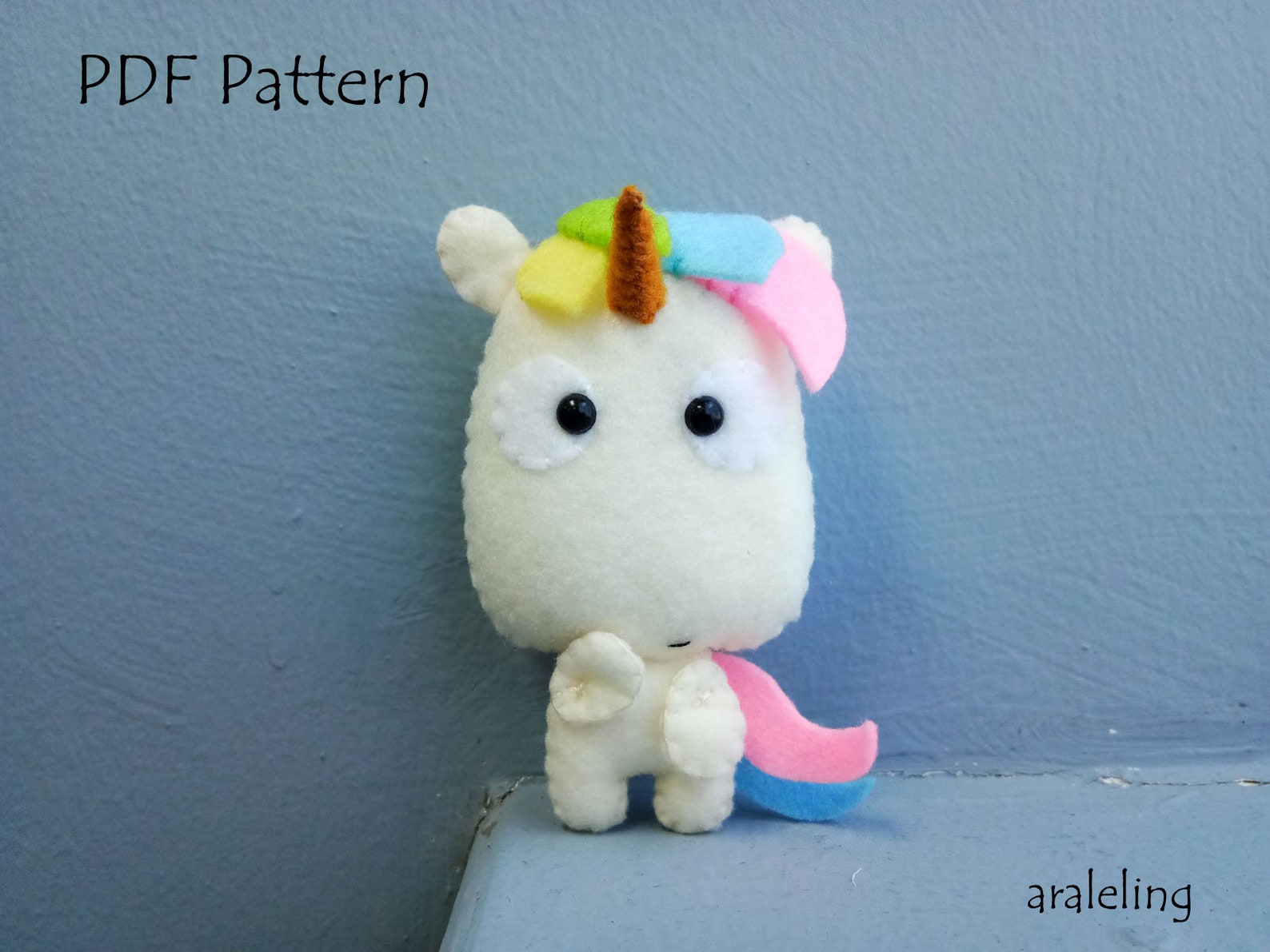Unicorn Plush PDF Pattern -instant Digital Download - Etsy