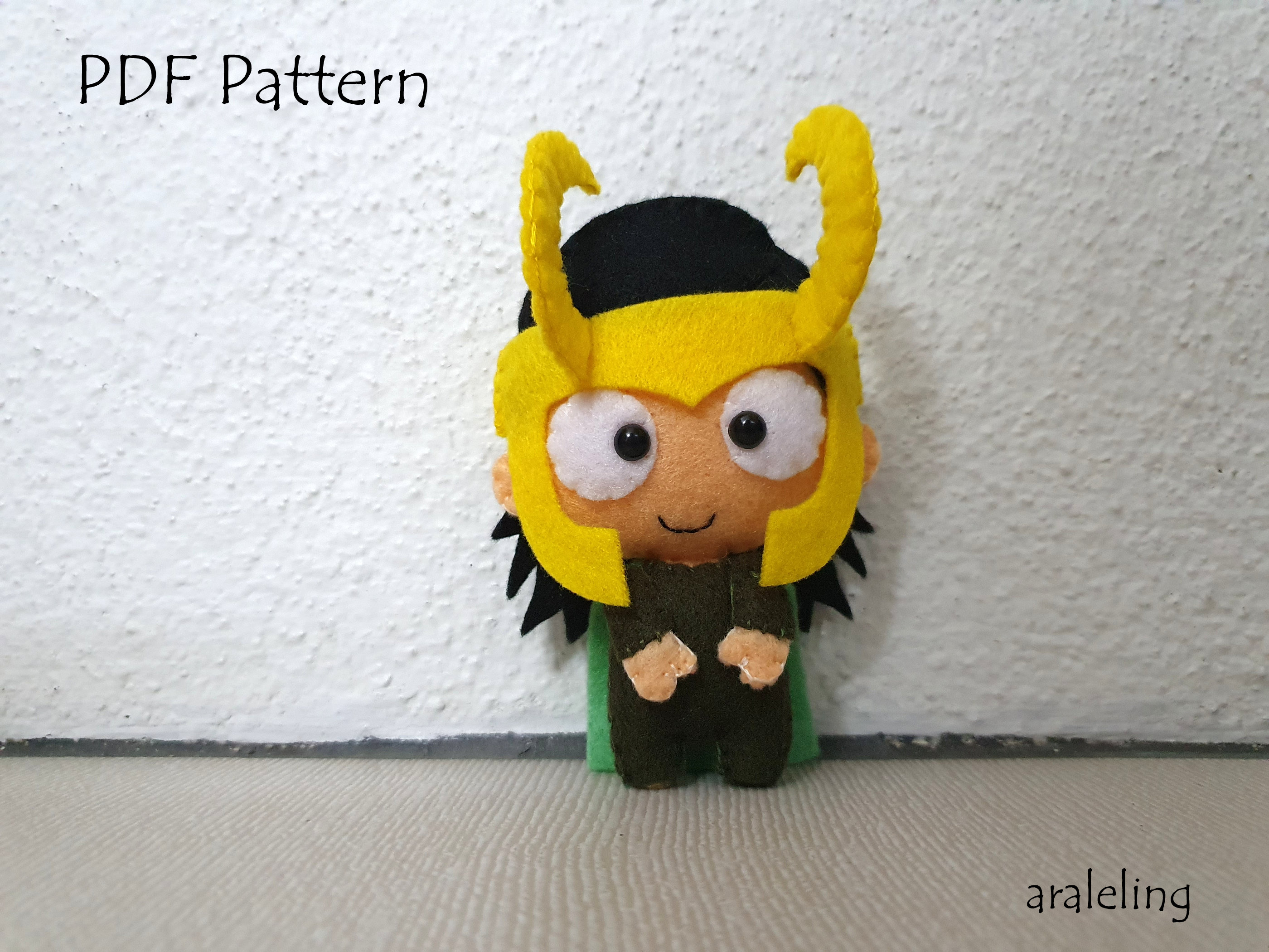 Loki Plush PDF Pattern instant Digital Download - Etsy