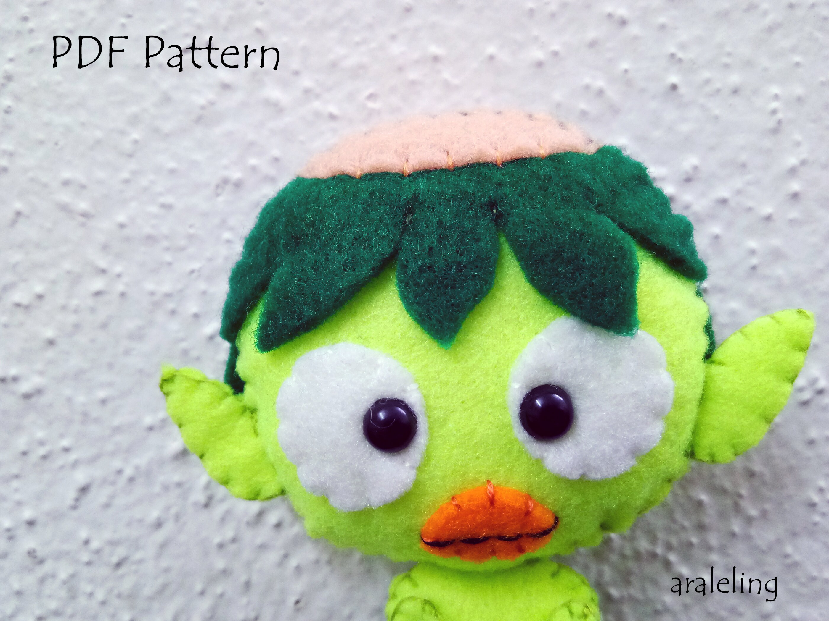 Kappa Plush PDF Pattern instant Digital Download - Etsy