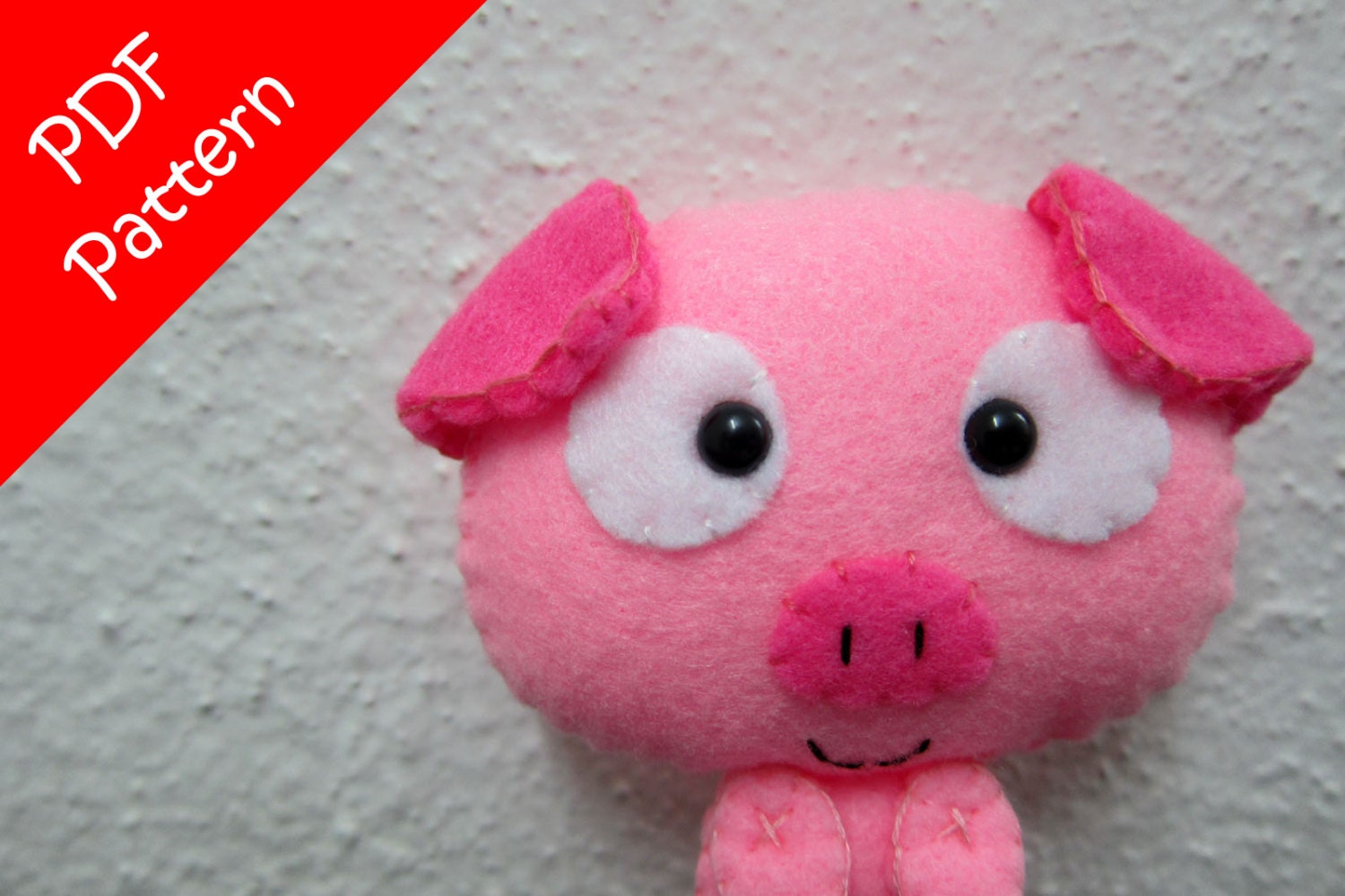 Pig Plush PDF Pattern -instant Digital Download - Etsy