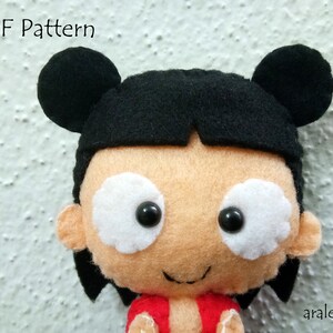 Nezha Inspired Plush PDF Pattern - Instant Digital Download - Etsy