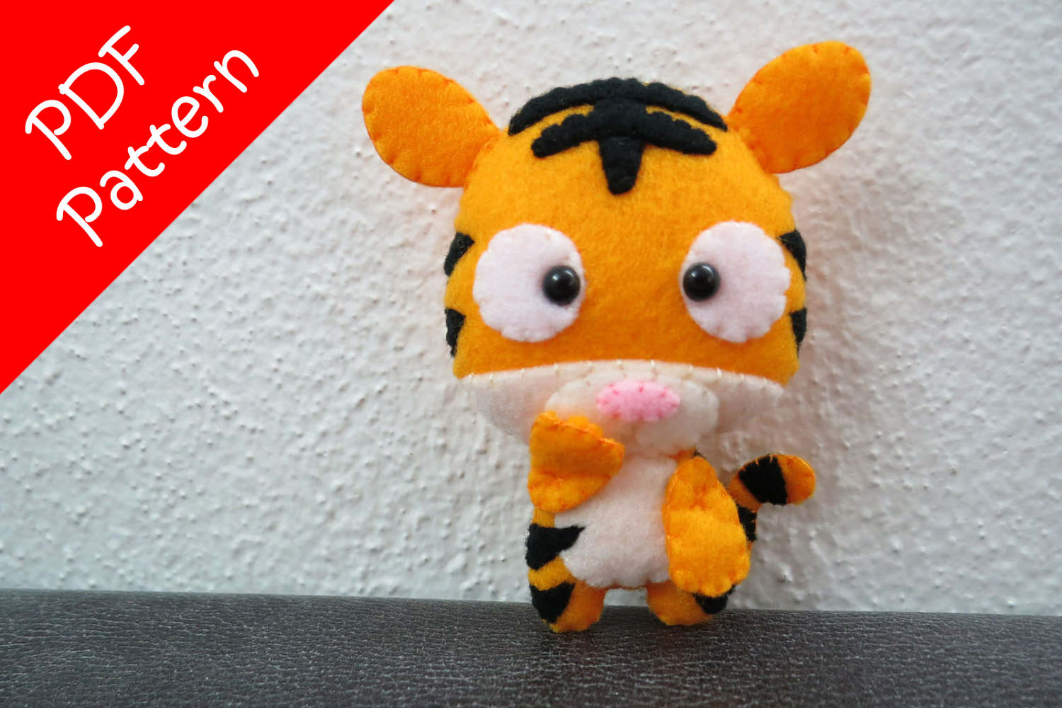 Tiger Plush PDF Pattern -instant Digital Download - Etsy
