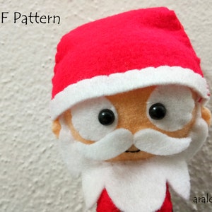 Santa Claus Plush PDF Pattern -instant Digital Download - Etsy