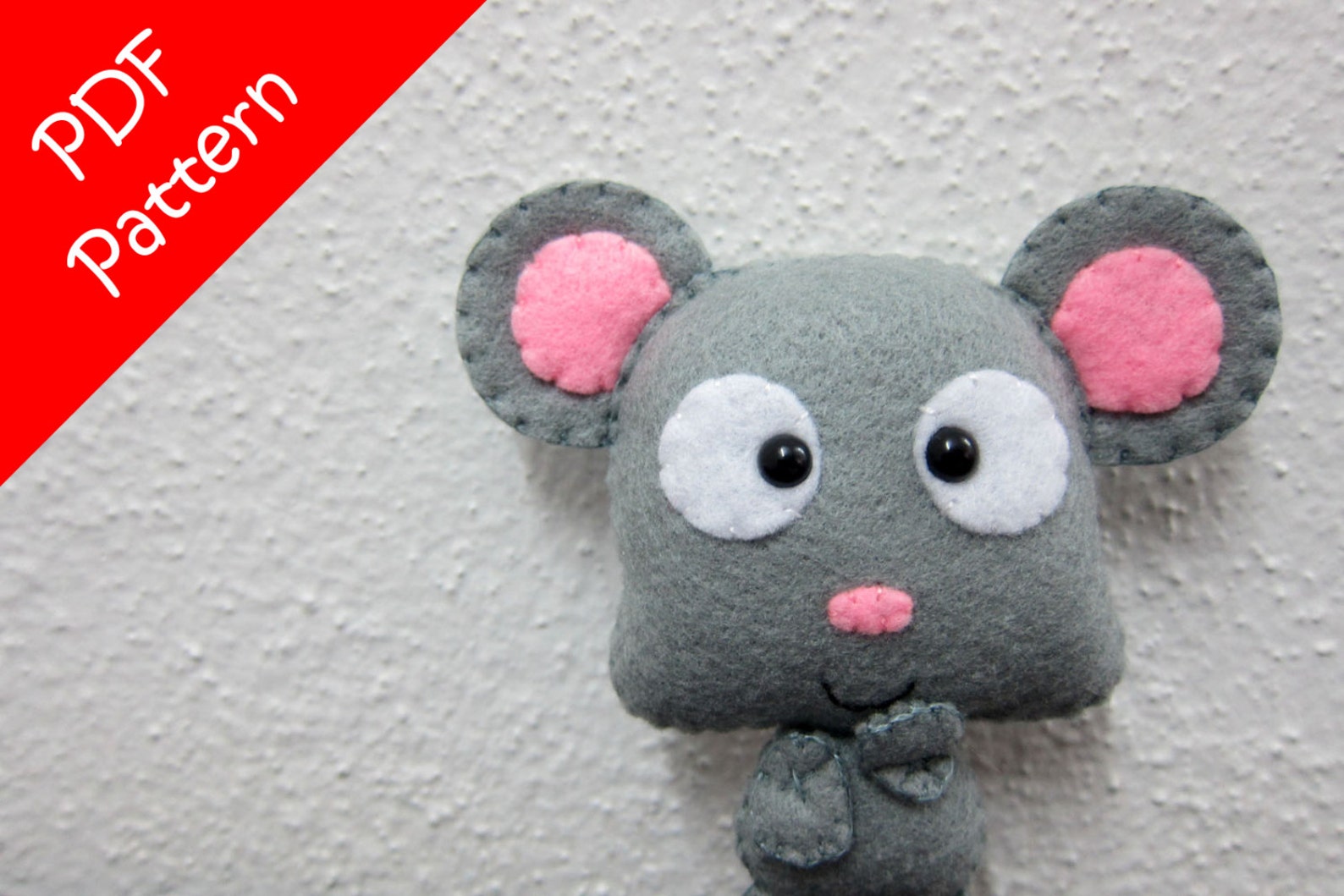 Mouse Plush PDF Pattern instant Digital Download - Etsy
