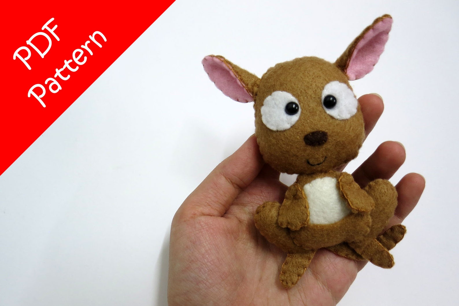 Kangaroo Plush PDF Pattern -instant Digital Download - Etsy