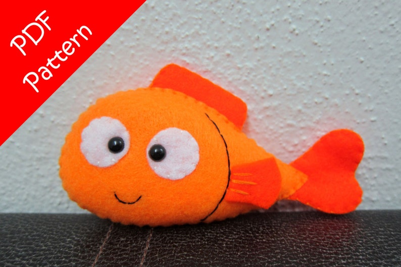 Fish Plush PDF Pattern instant Digital Download - Etsy