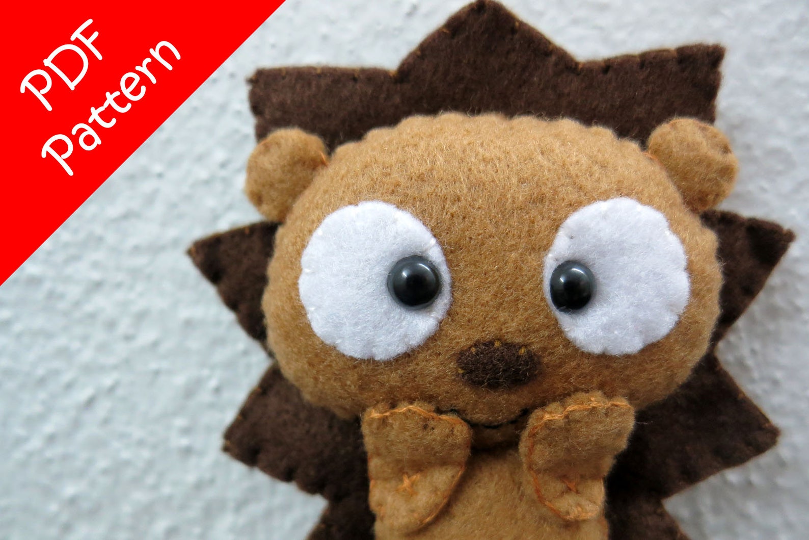 Porcupine Plush PDF Pattern instant Digital Download - Etsy