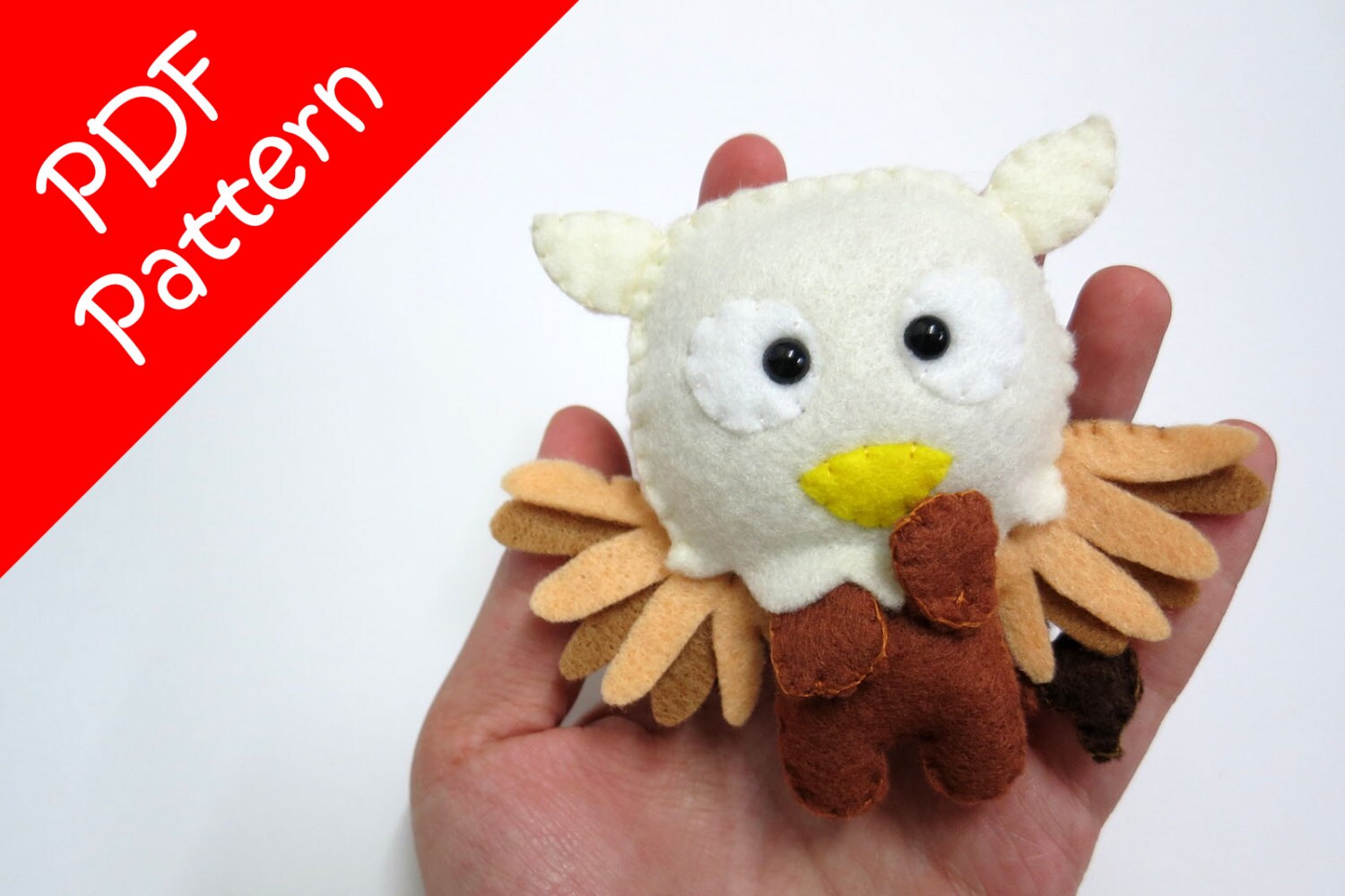 Griffin Plush PDF Pattern -instant Digital Download - Etsy