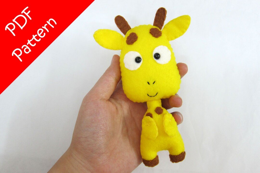 Giraffe Plush PDF Pattern -instant Digital Download - Etsy