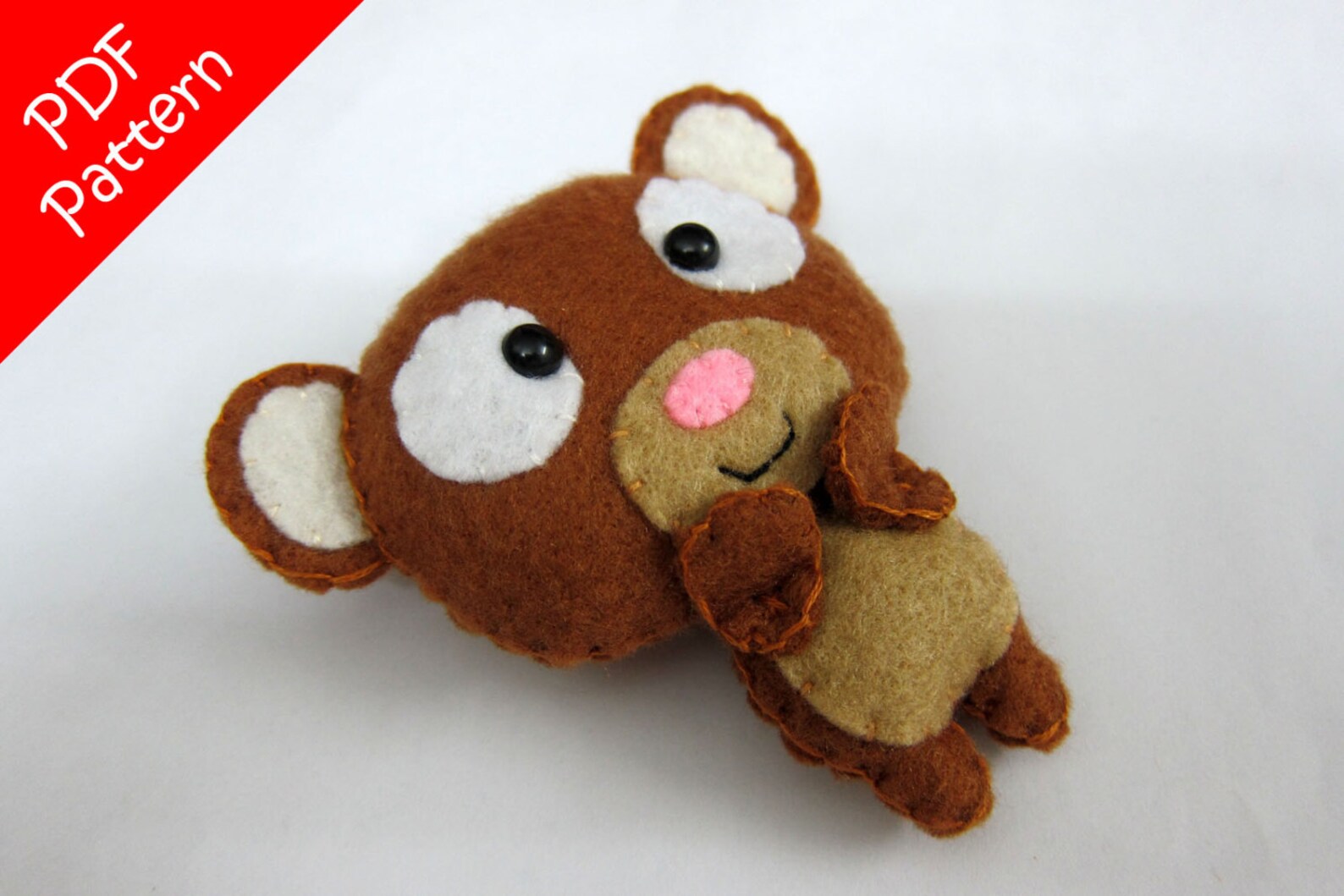 Bear Plush PDF Pattern -instant Digital Download - Etsy