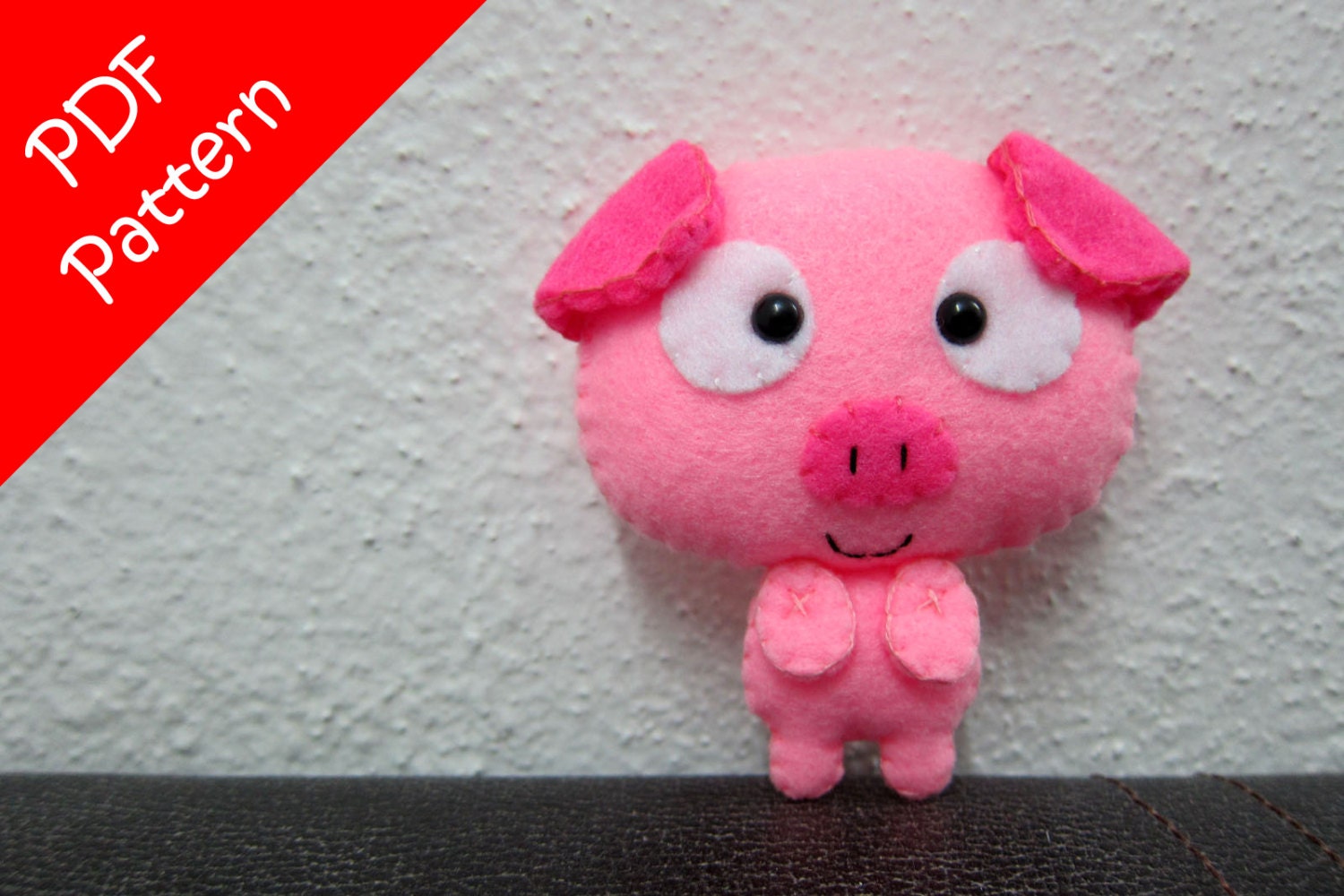 Pig Plush PDF Pattern -instant Digital Download - Etsy