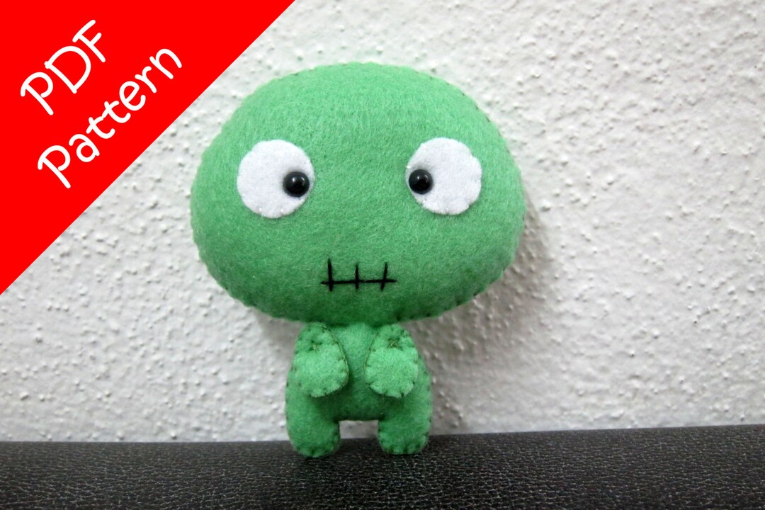 Zombie Plush PDF Pattern -instant Digital Download - Etsy