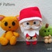 Santa Claus Plush PDF Pattern instant Digital Download - Etsy