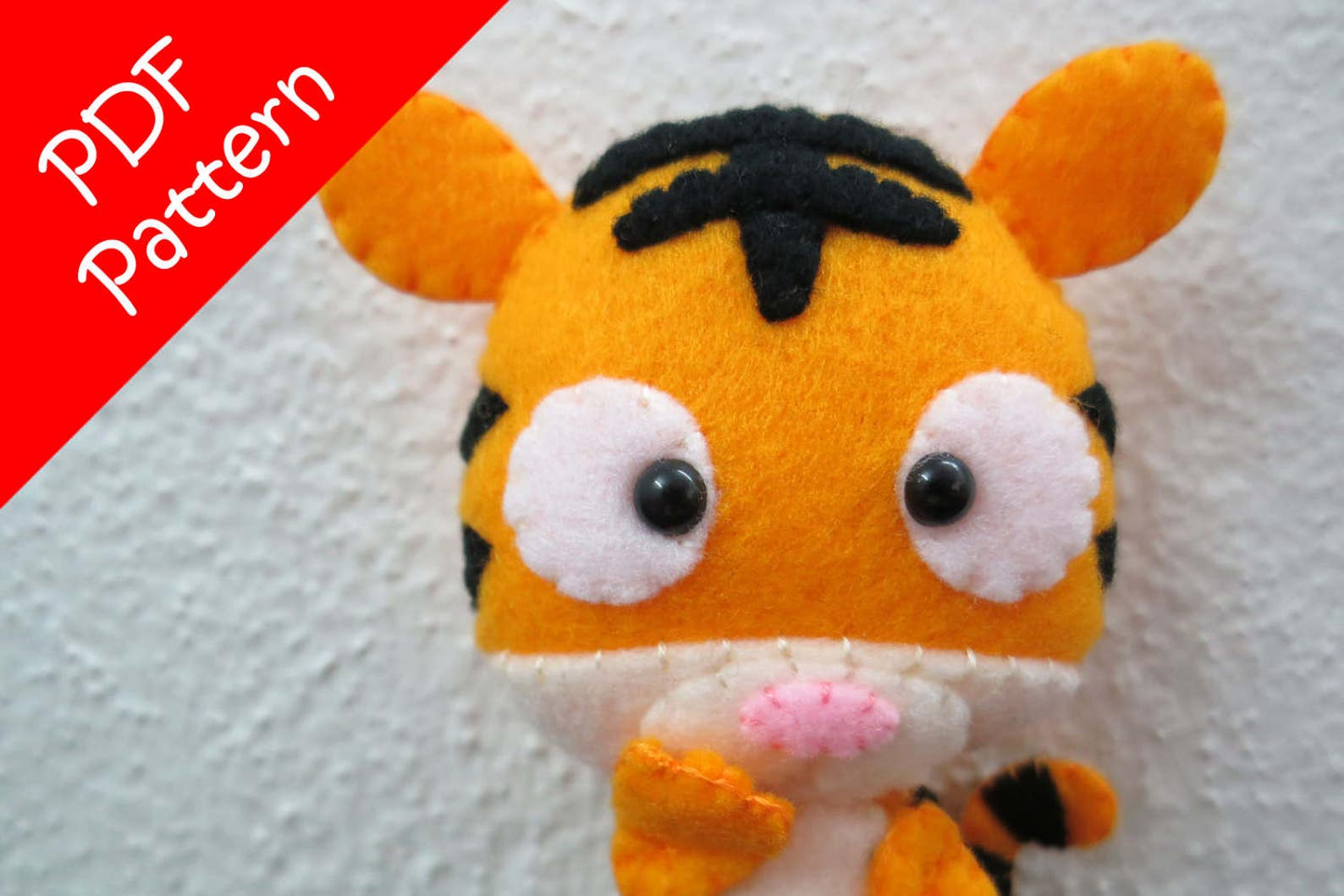 Tiger Plush PDF Pattern -instant Digital Download - Etsy