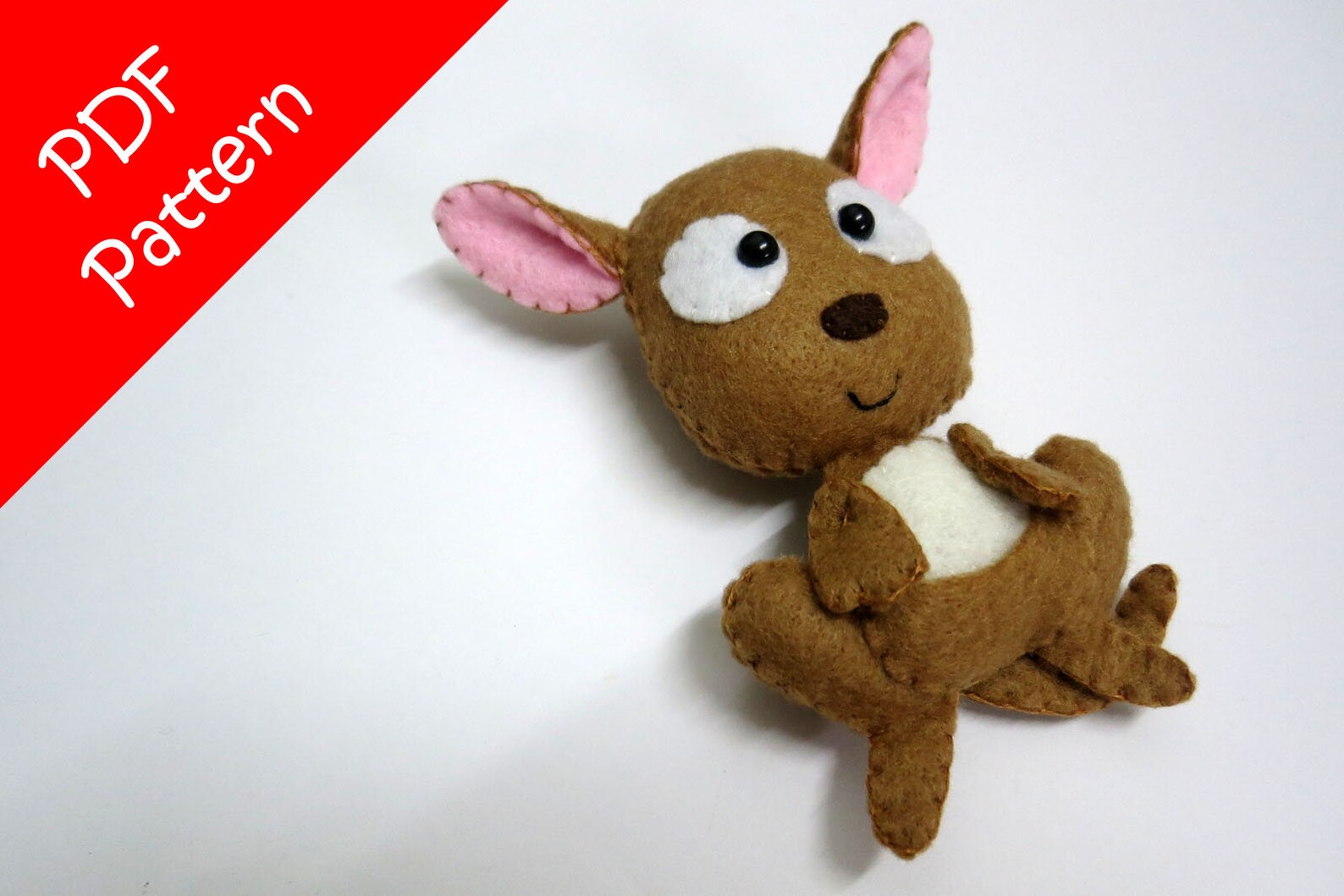 Kangaroo Plush PDF Pattern -instant Digital Download - Etsy