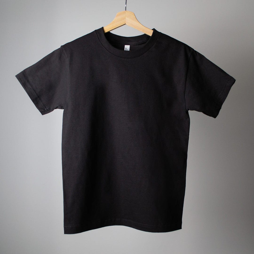 Custom Print Black Tee - Etsy Australia