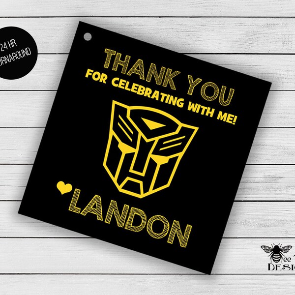 Transformers Birthday Invitation - Etsy