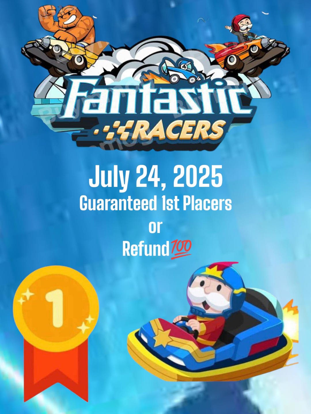 Monopoly Go: Fantastic Garage Racers Event Guarantee 1st Place – Slot ...