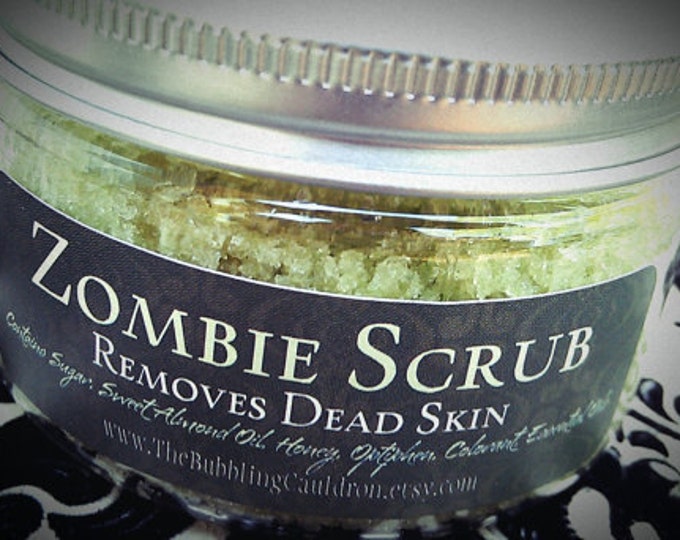 Zombie Scrub ® - Removes Dead Skin - Exfoliating Sugar Scrub - Etsy