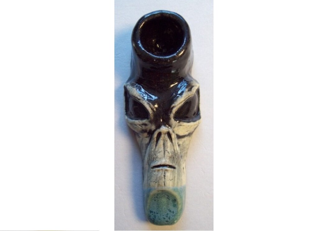 Alien Ceramic Tobacco Smoking Pipe Jmceramics NEW High Quality Unique ...