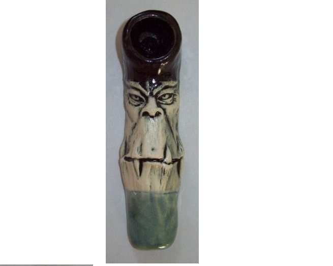 4 Tooth Face Ceramic Tobacco Smoking Pipe Jmceramics NEW High Quality ...