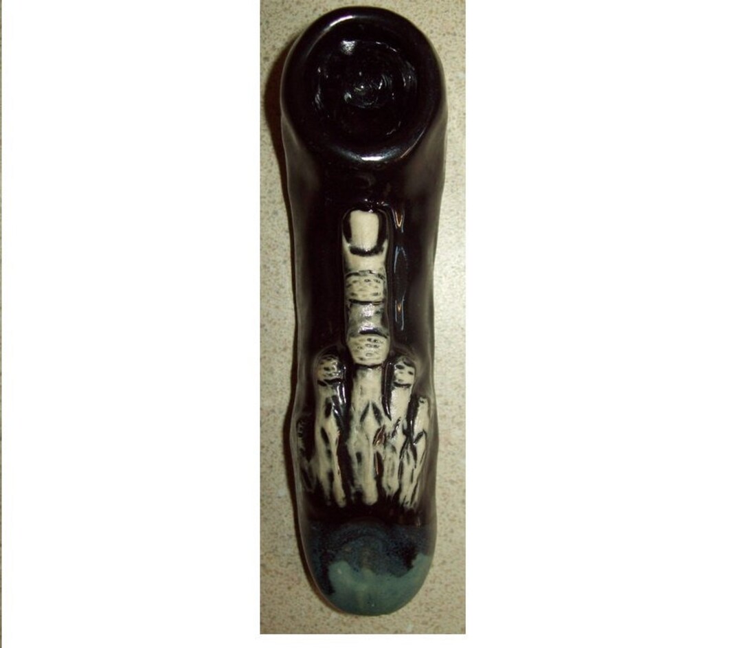 Large Finger Ceramic Tobacco Smoking Pipe Jmceramics NEW High Quality ...