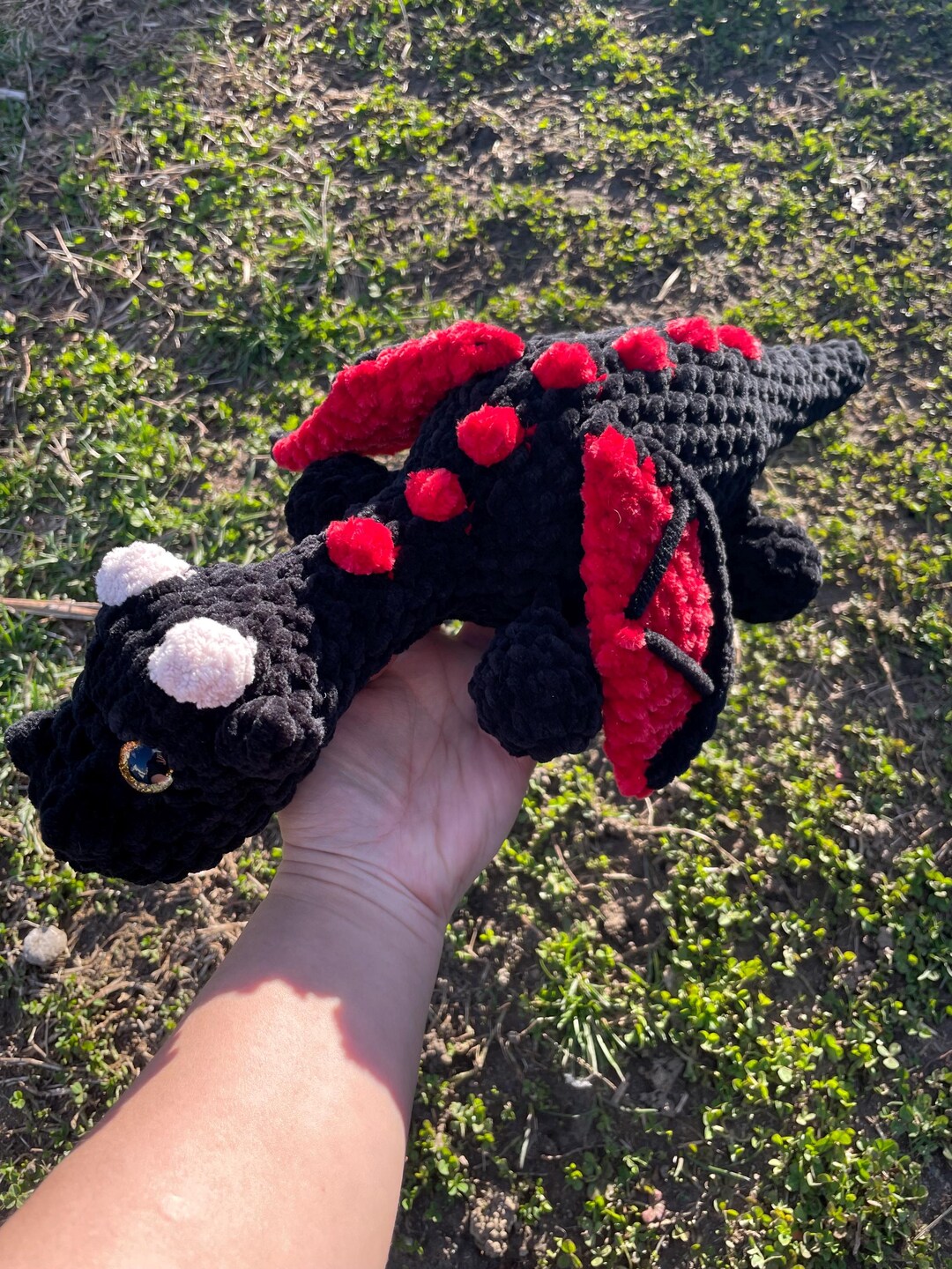 Crochet Dragon Small Amigurumi Plush - Etsy