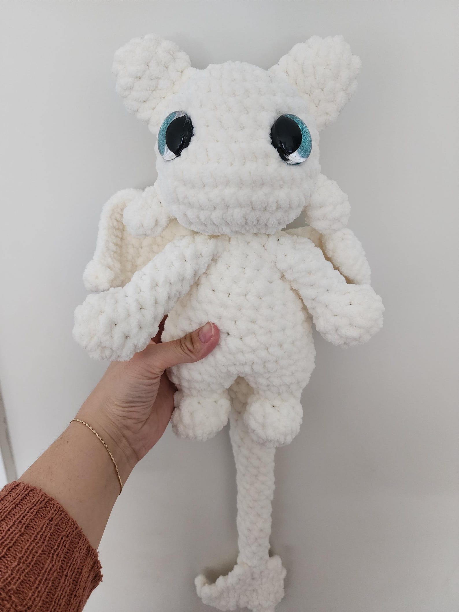 Toothless/light Fury Crochet Plush - Etsy