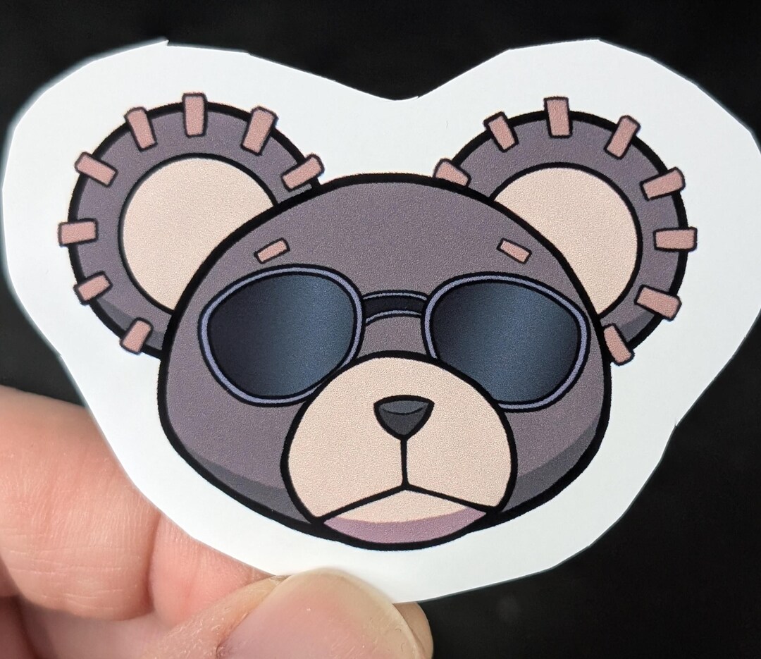 Guilty Gear Strive Roger Sunglasses (bridget) Vinyl Sticker - Etsy