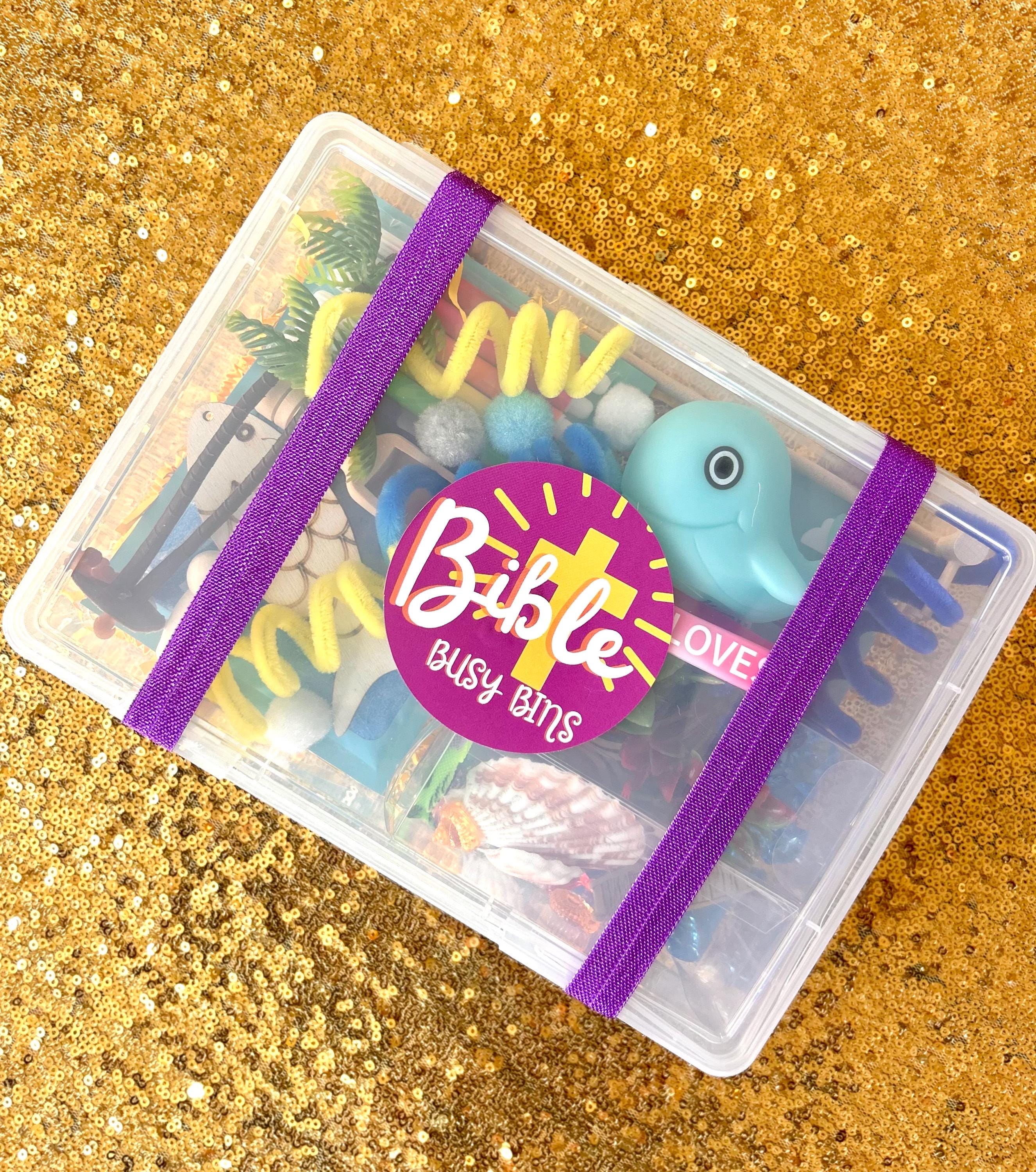 Jonah and the Whale Sensory Bin, Busy Bin, Pretend Play, Sensory, Sand ...