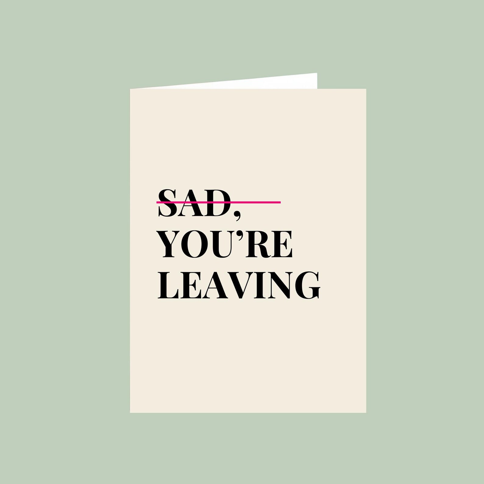 Funny Leaving Card: Rude Farewell Card for Colleague - Etsy