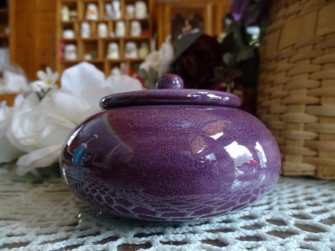 Amethyst! on a Cute Little Ginger Pot - Etsy