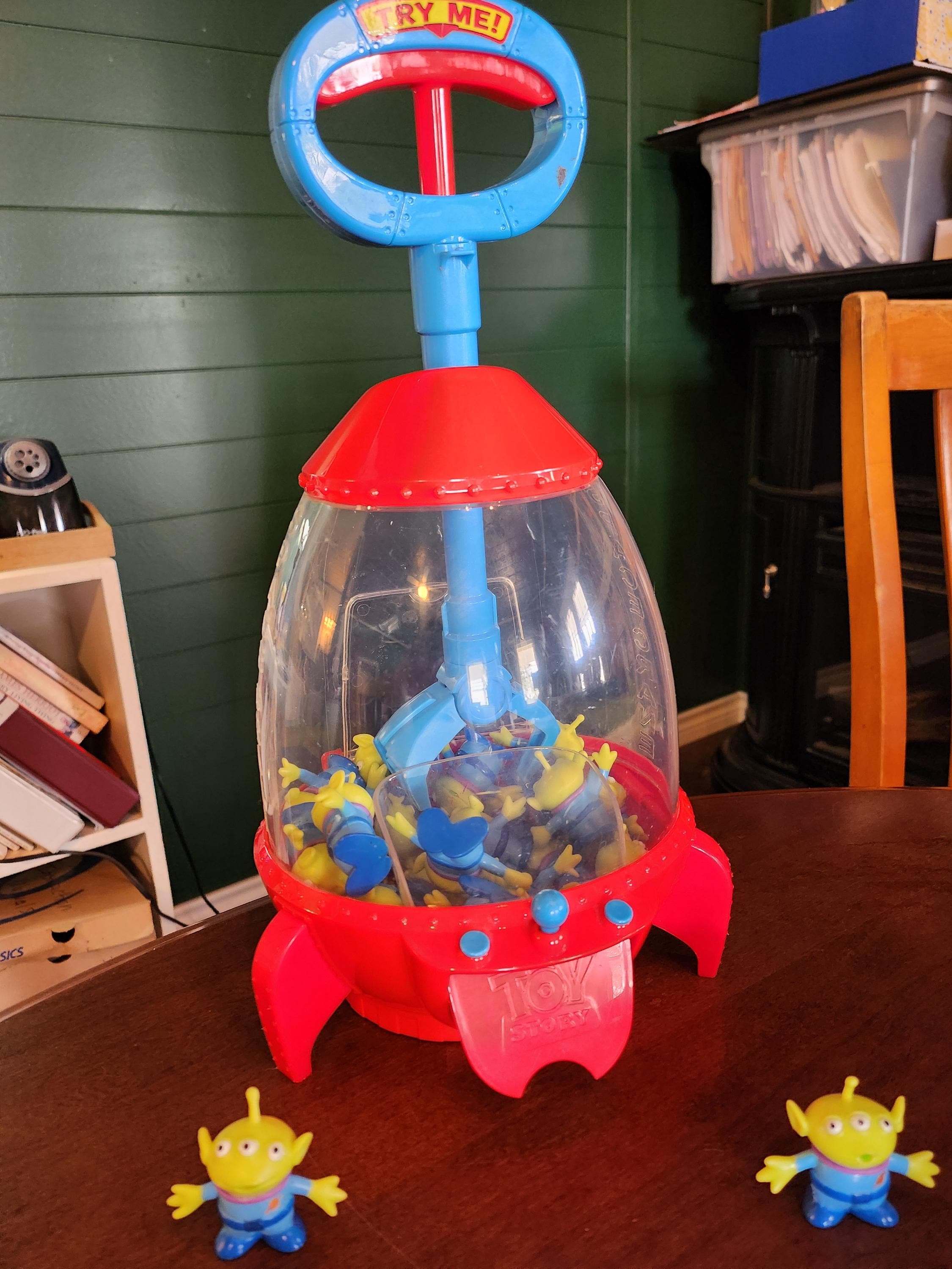 Toy Story Space Crane Claw Machine With Extra Little Green Men - Etsy