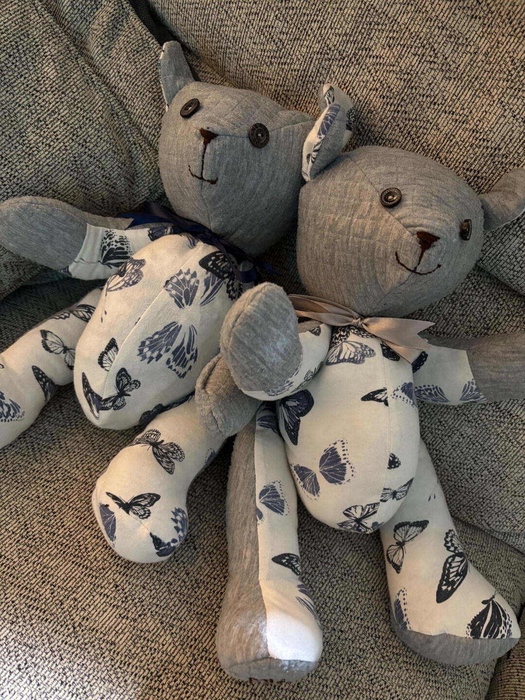Memory Bear Made From Loved One's Clothes - Etsy