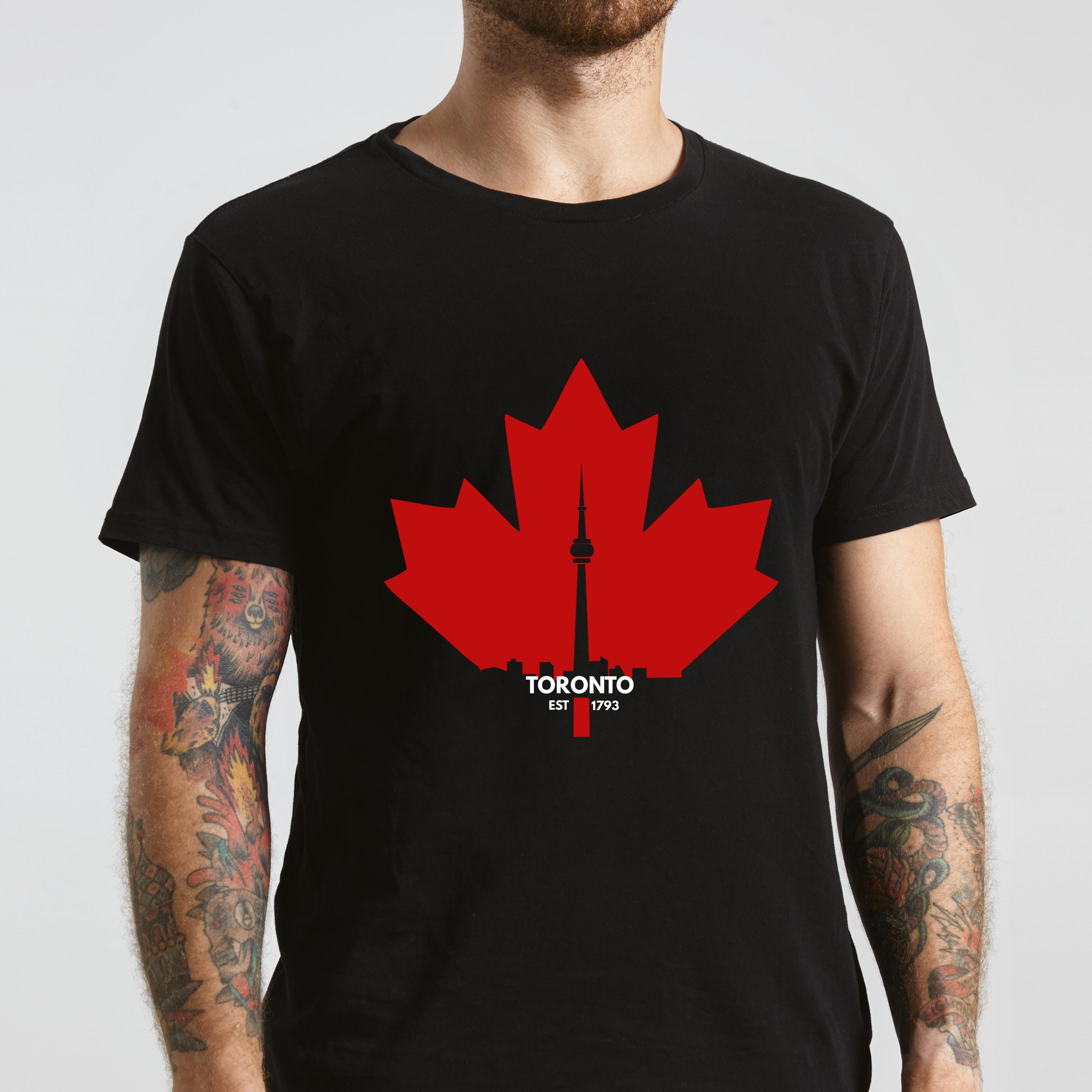 Toronto Skyline PNG | Canva Template for Toronto Canada Design ...