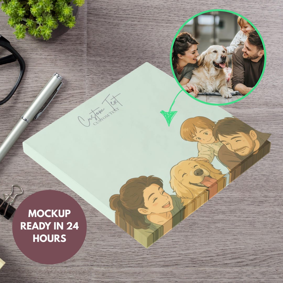 Personalized Anime Sticky Notes | Custom Anime Sticky Notes | Cute ...