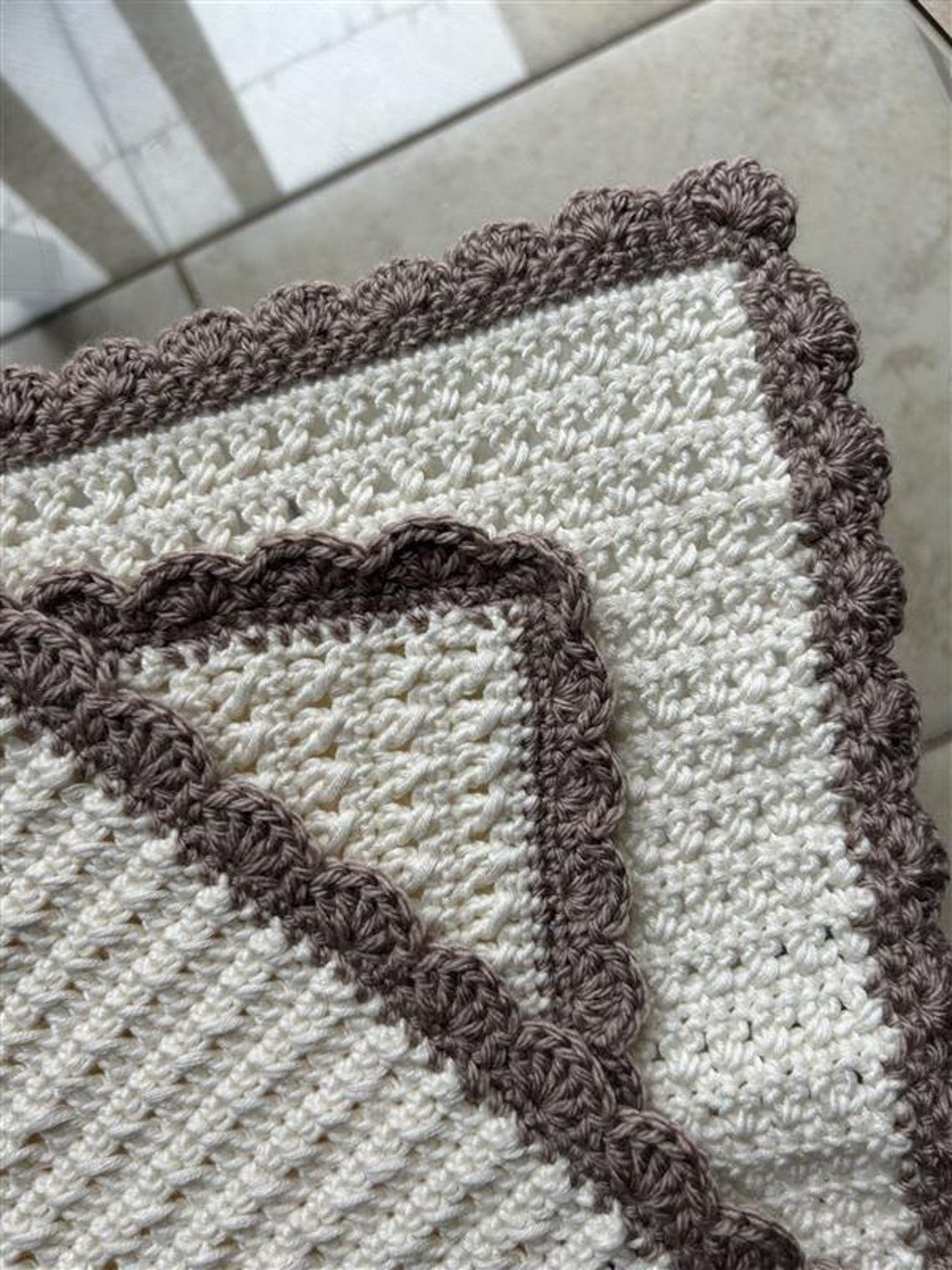 Handmade Crocheted Baby Blanket | Blessing Blanket - Etsy