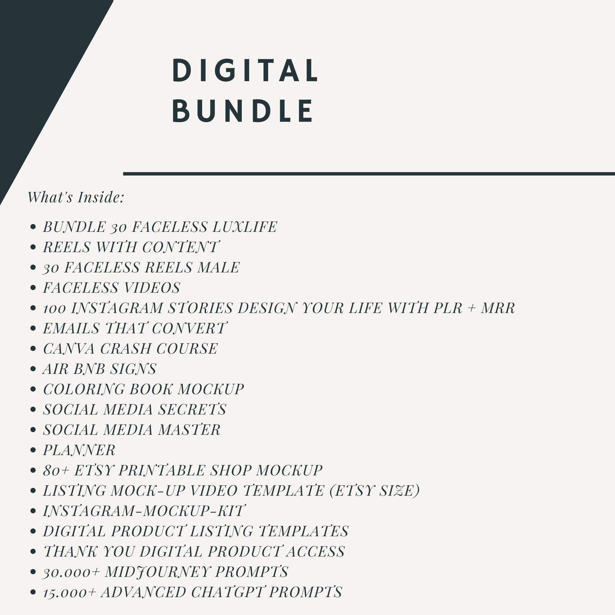 30 Million Resell Digital Products Bundle for Passive Income: the ...