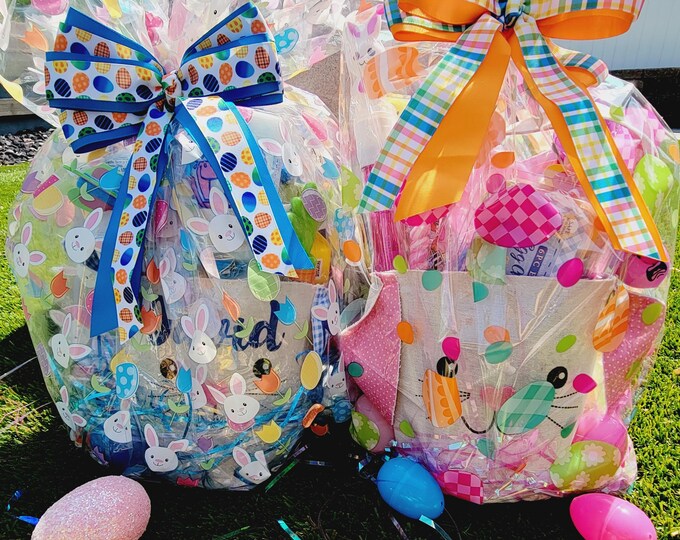 Personalized Pre Filled Easter Basket/ Easter Basket for Kids | Easter ...