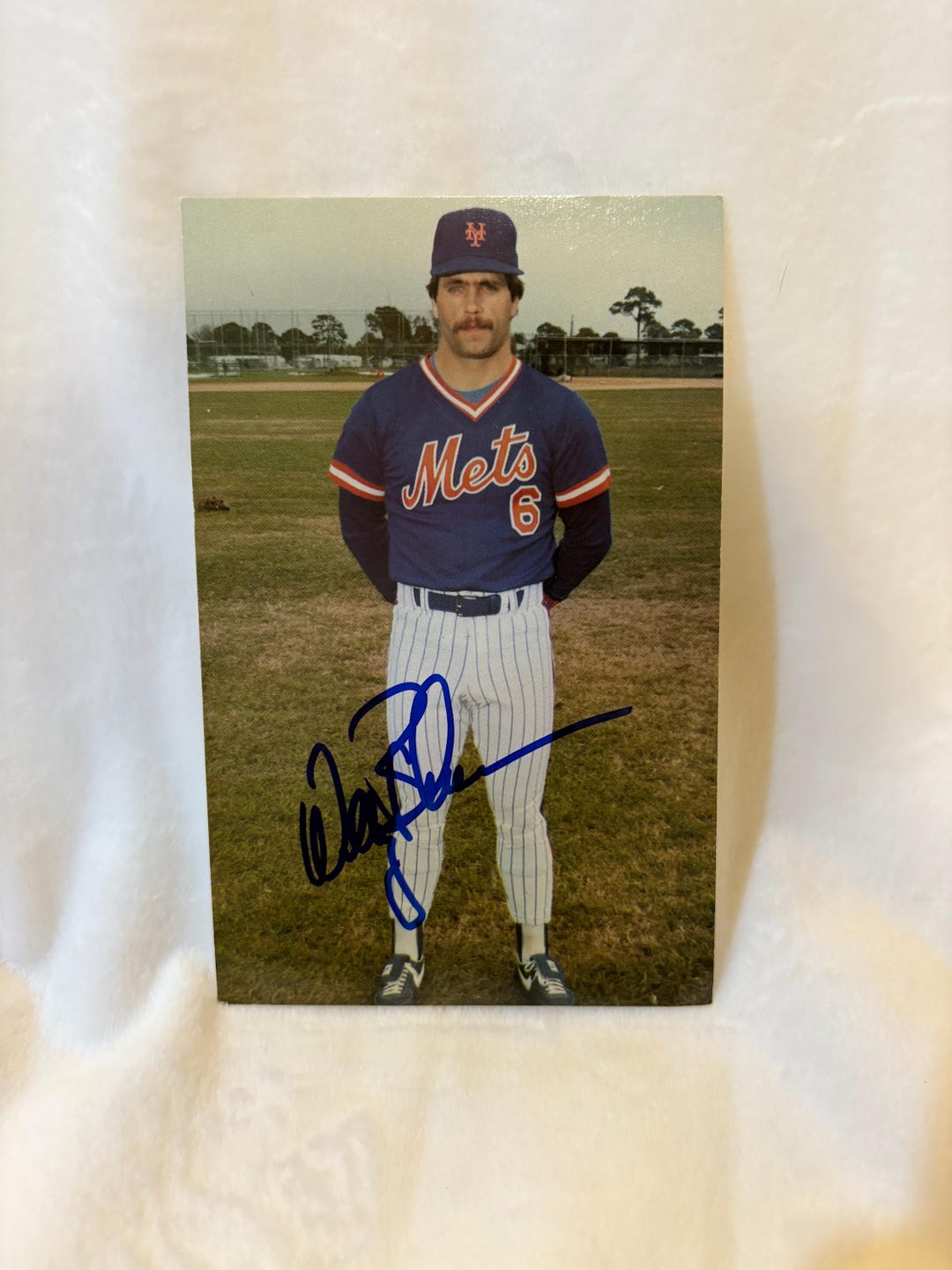 Wally Backman 1986 Post Card - Etsy
