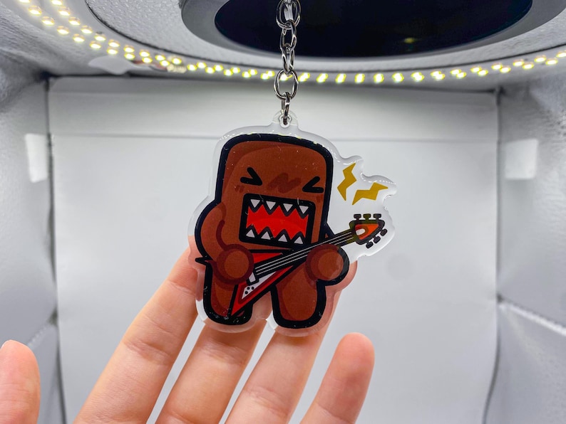 Domo-kun Acrylic Keychains - Etsy