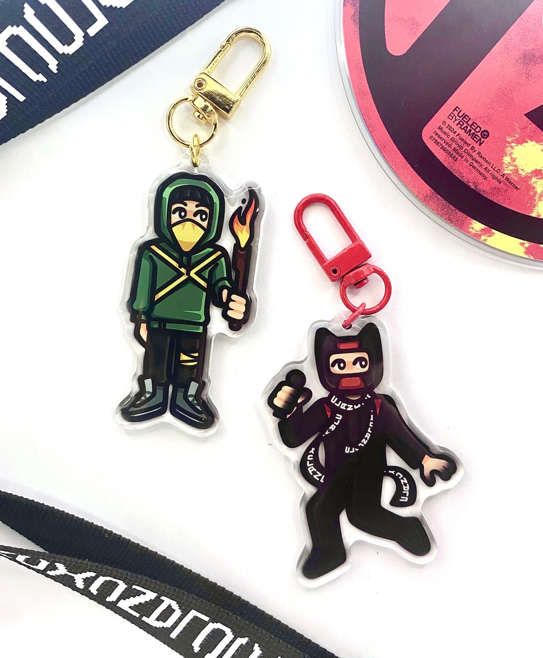 Twenty One Pilots Clancy Epoxy Keychains - Etsy