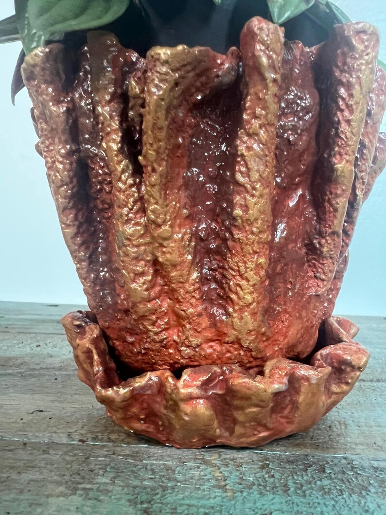 4 Rust Planter Handmade - Etsy