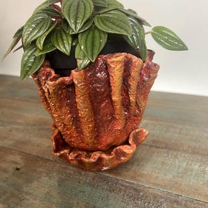 4 Rust Planter Handmade - Etsy