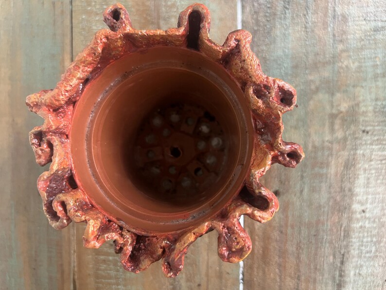 4 Rust Planter Handmade - Etsy