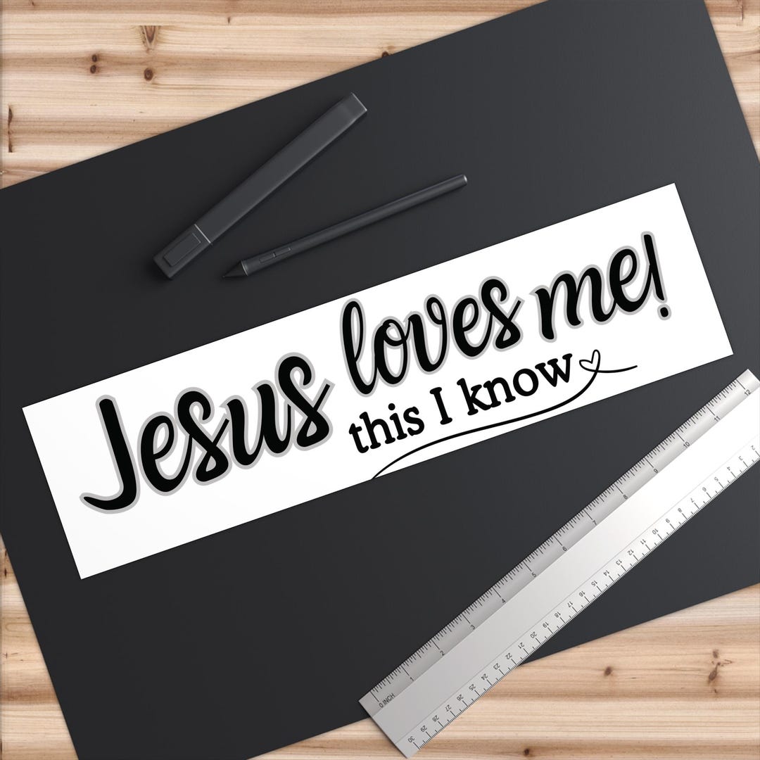 Religious Vinyl Decal: Inspirational Waterproof Bumper Sticker - Etsy