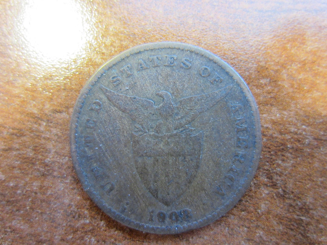 US Philippines - One Centavo 1908 - Etsy